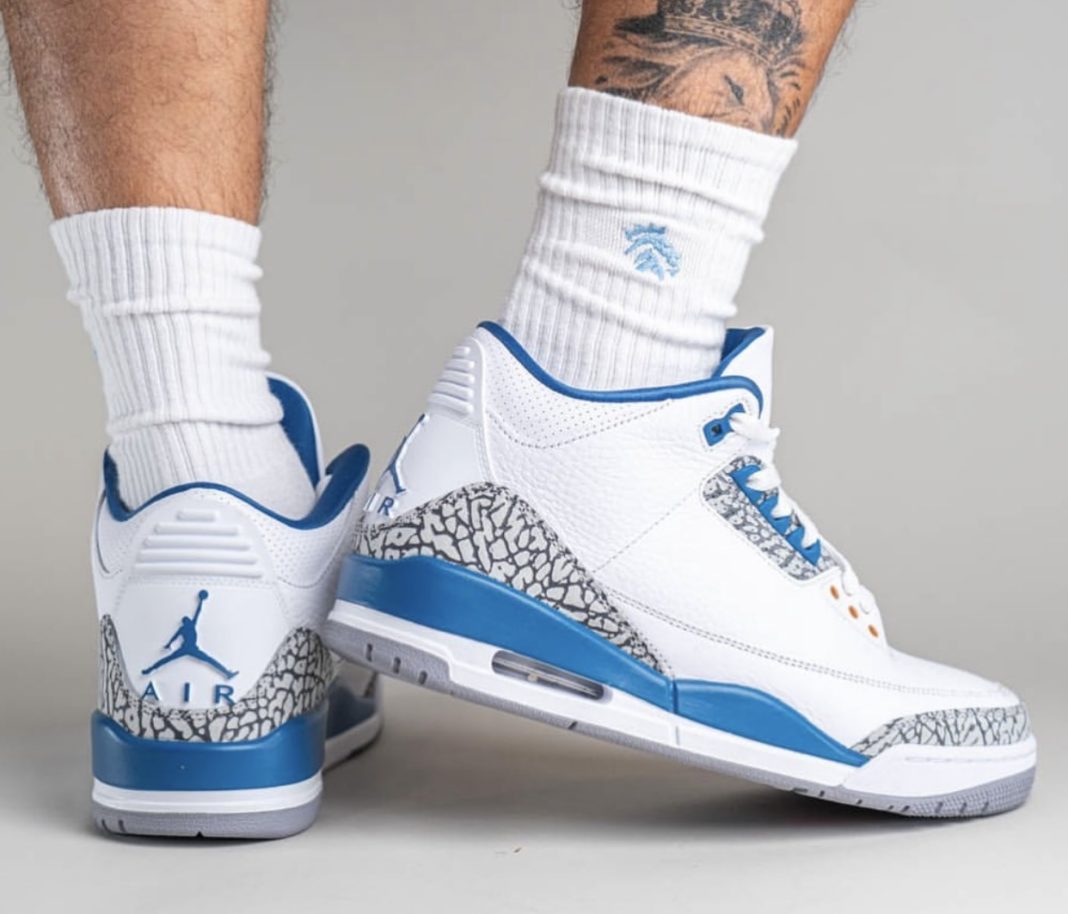 Air Jordan 3 Wizards True Blue CT8532-148 | SBD