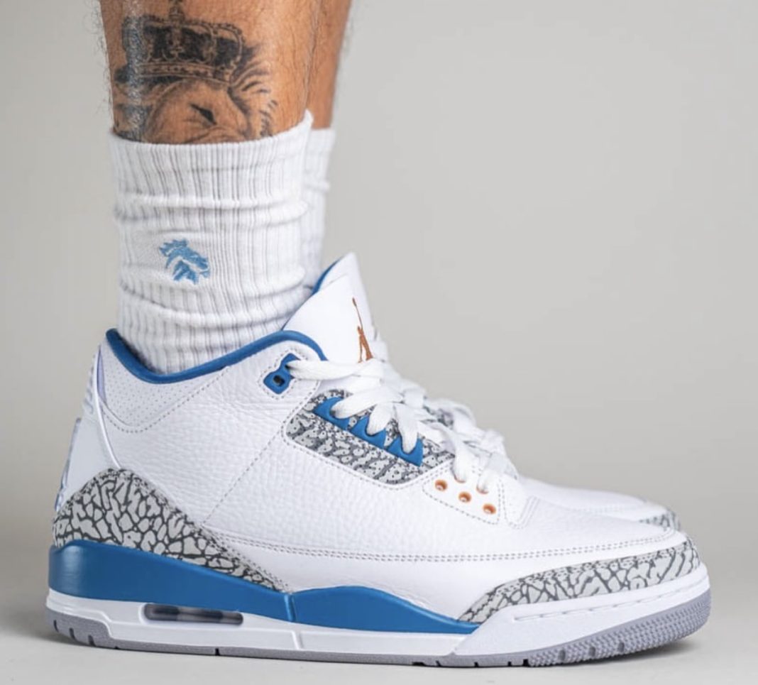 Air Jordan 3 Wizards True Blue CT8532-148 | SBD