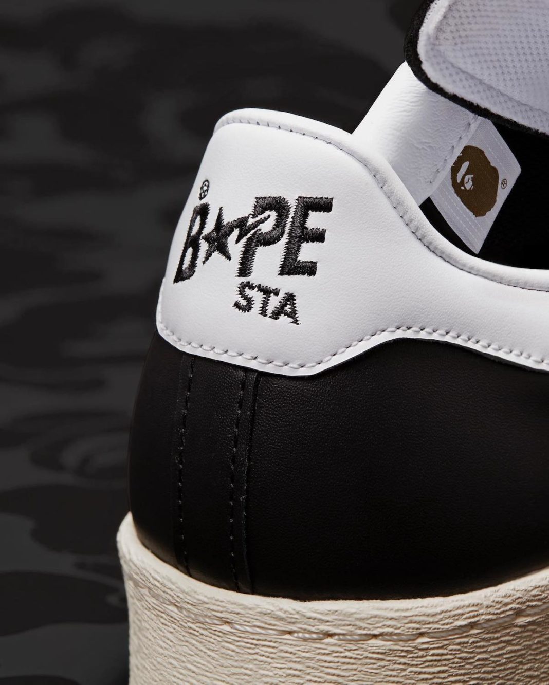 BAPE x adidas Superstar Black White Release Date | SBD