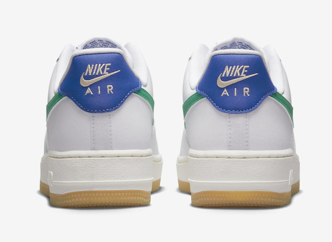 Nike Air Force 1 Low White Green Royal Gum DD8959-110 Release Date | SBD