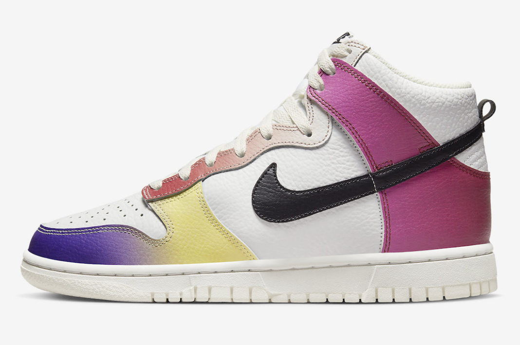 Nike Dunk High Multi-Color Gradient FD0802-100 Release Date | SBD