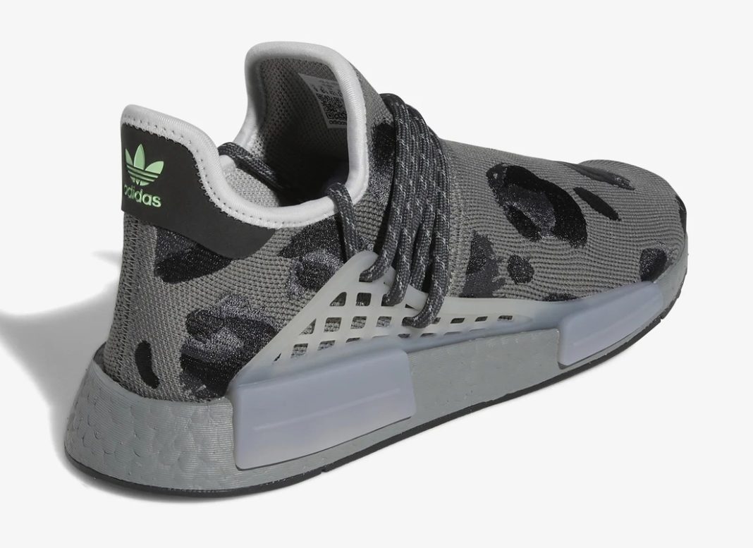 Pharrell x adidas NMD Hu Animal Print Grey ID1531 Release Date | SBD
