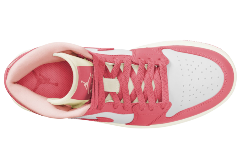 Air Jordan 1 Mid Strawberries and Cream BQ6472-186 | SBD