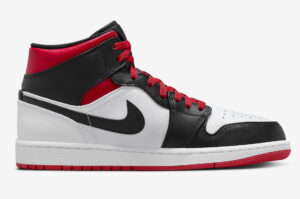 Air Jordan 1 Mid White Gym Red Black DQ8426-106 | SBD