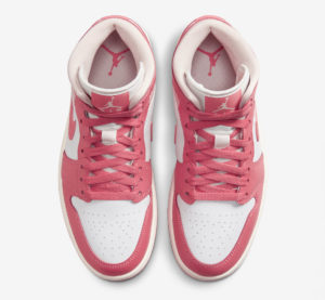Air Jordan 1 Mid Strawberries and Cream BQ6472-186 | SBD
