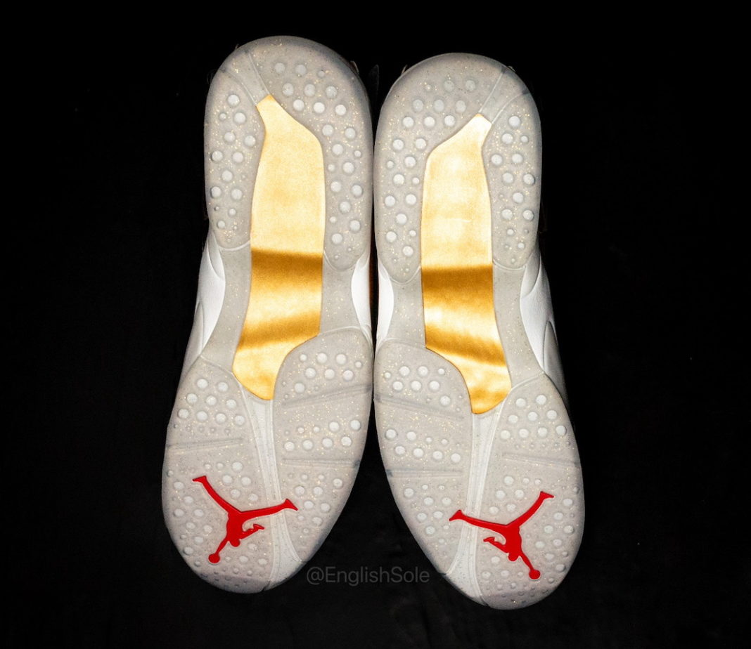Drake Air Jordan 8 OVO Gold Sample | SBD