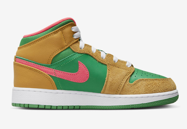 Air Jordan 1 Mid Wheat Watermelon DX4332-700 Release Date | SBD