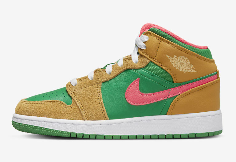 Air Jordan 1 Mid Wheat Watermelon DX4332-700 Release Date | SBD