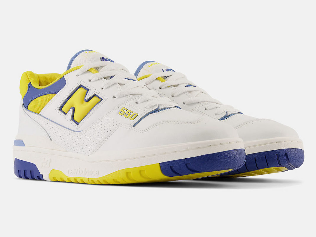 New Balance 550 White Yellow Blue BB550NCG | SBD