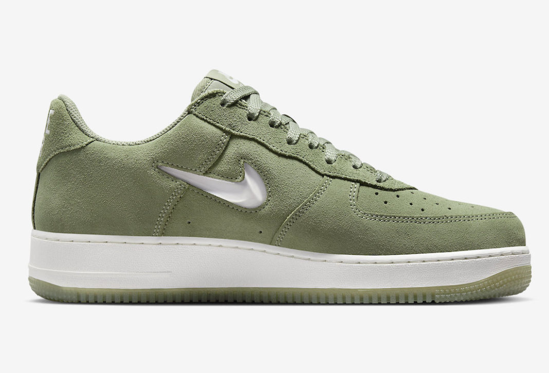 Nike Air Force 1 Low Jewel Oil Green DV0785-300 | SBD