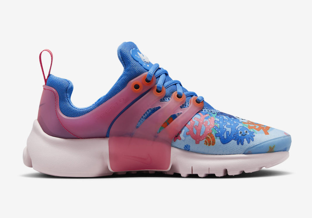 Kids Nike Air Presto Coral Reef DX1969-400 Release Date | SBD
