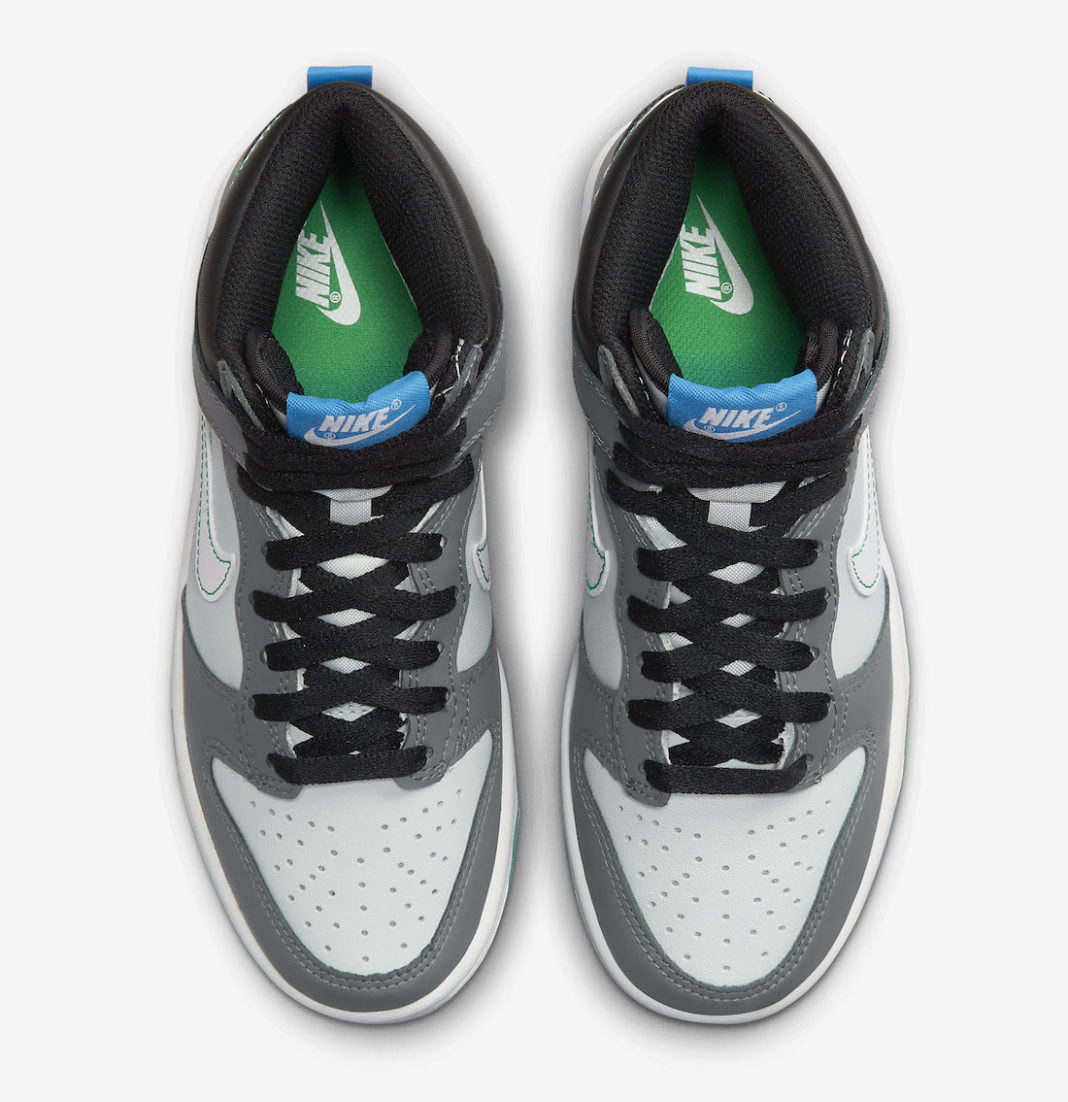 Nike Dunk High GS Grey Blue DB2179-007 Release Date | SBD