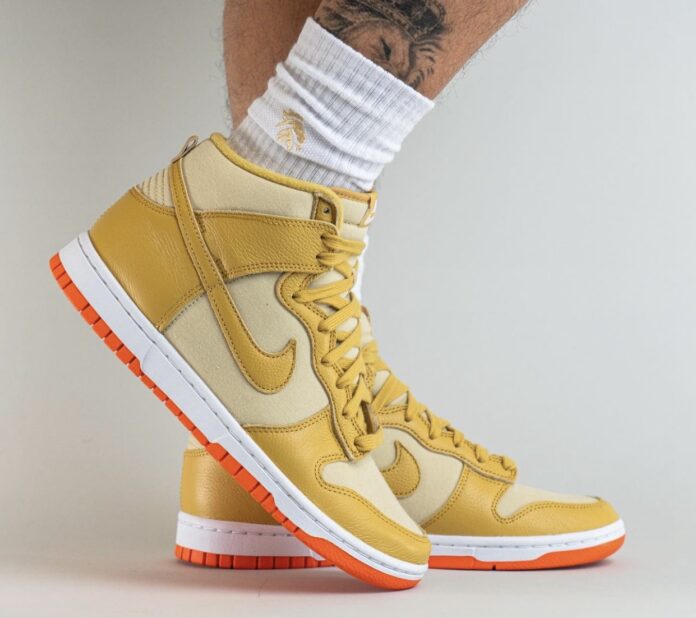 Nike Dunk High Gold Canvas DV7215-700 Release Date | SBD