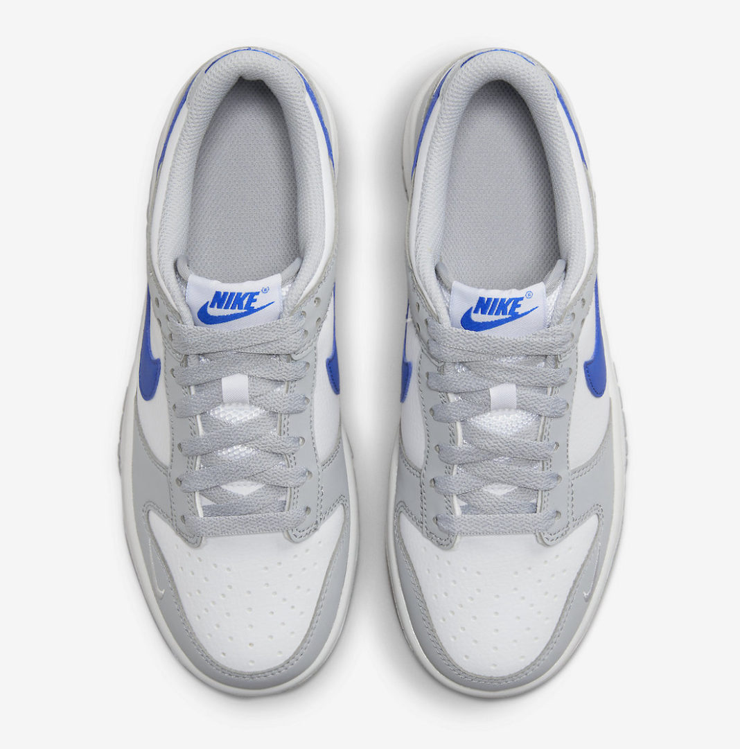 Nike Dunk Low GS White Grey Blue FN3878-001 Release Date | SBD
