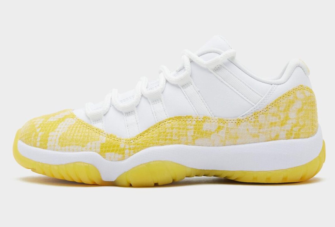 Air Jordan 11 Low Yellow Snakeskin Release Date | SBD