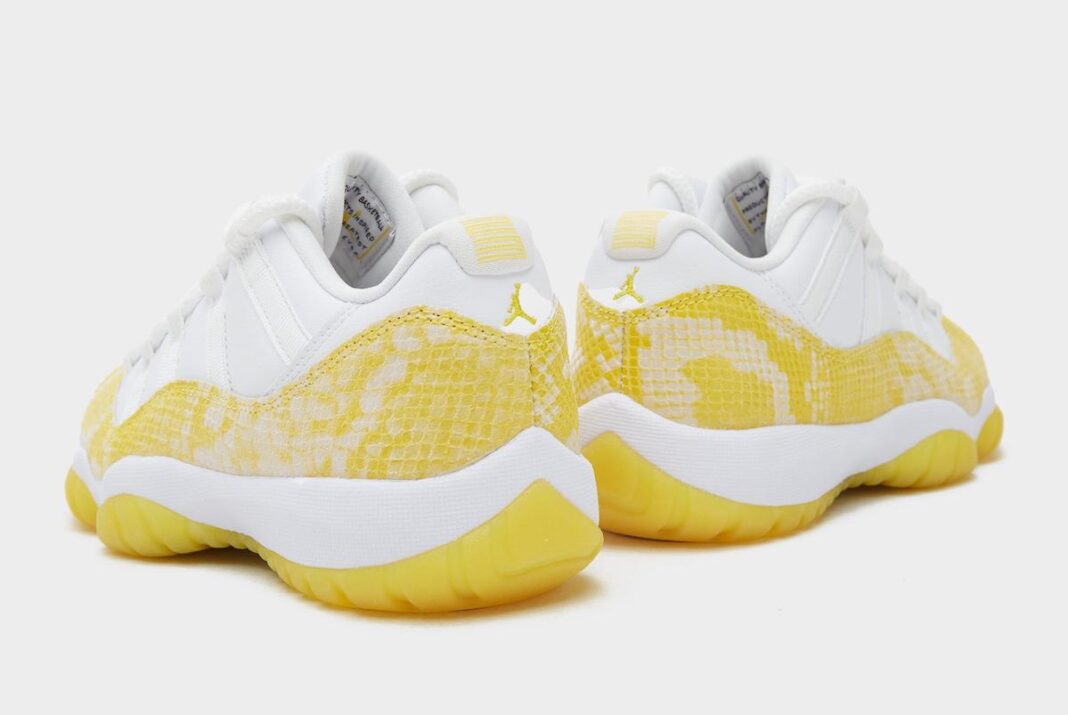 Air Jordan 11 Low Yellow Snakeskin Release Date | SBD