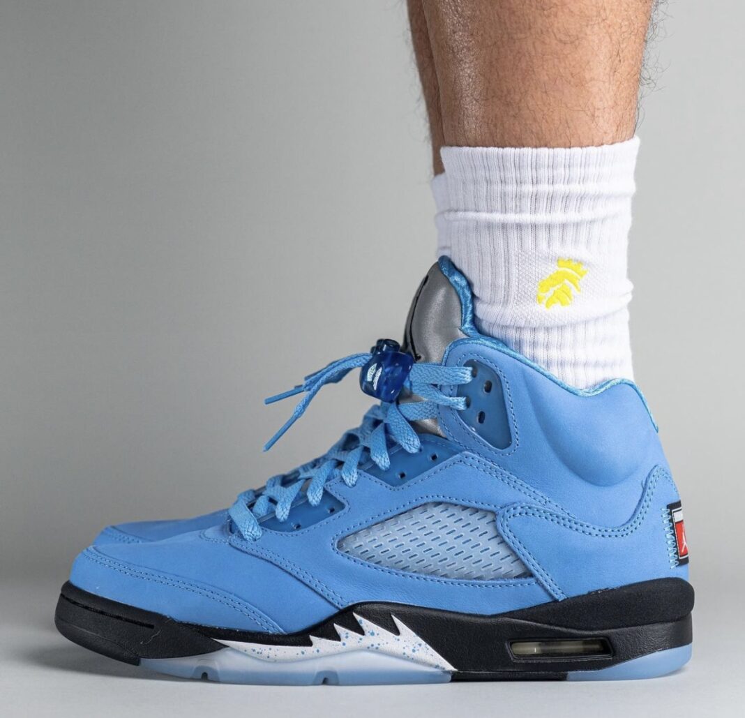 Air Jordan 5 UNC University Blue Release Date | SBD