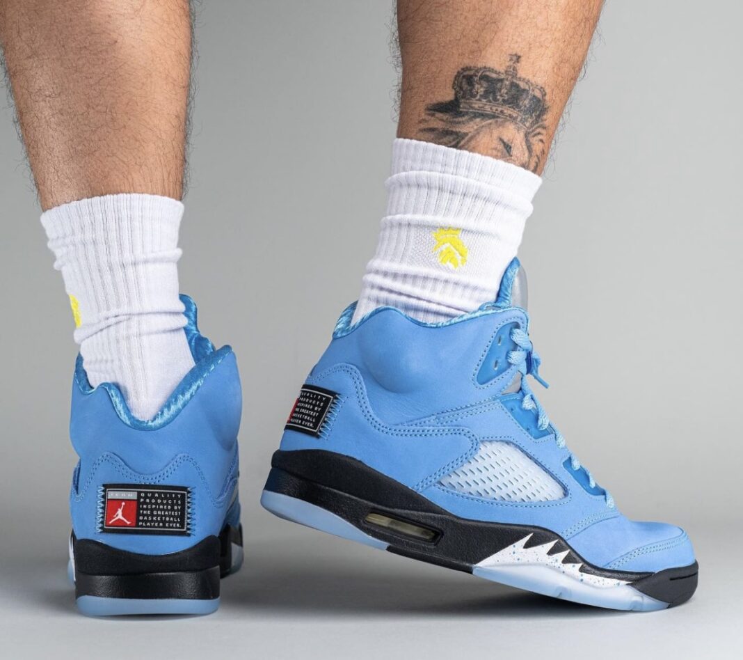 Air Jordan 5 UNC University Blue Release Date | SBD