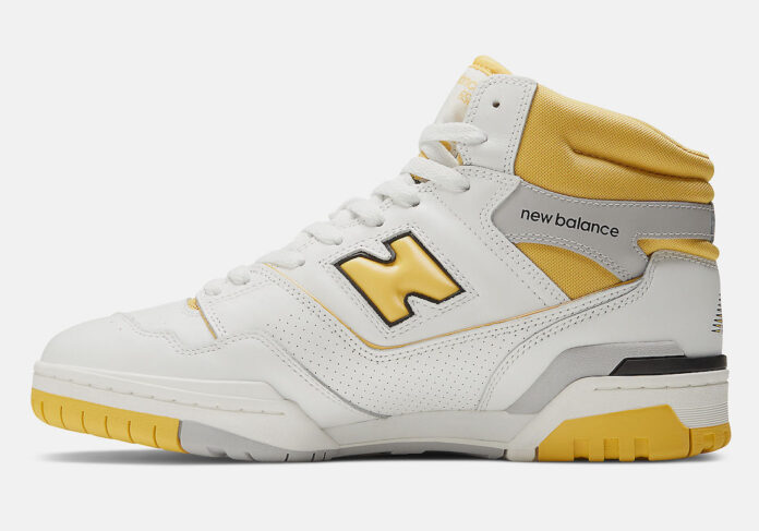 New Balance 650 Honeycomb (White/Yellow) BB650RCG | SBD
