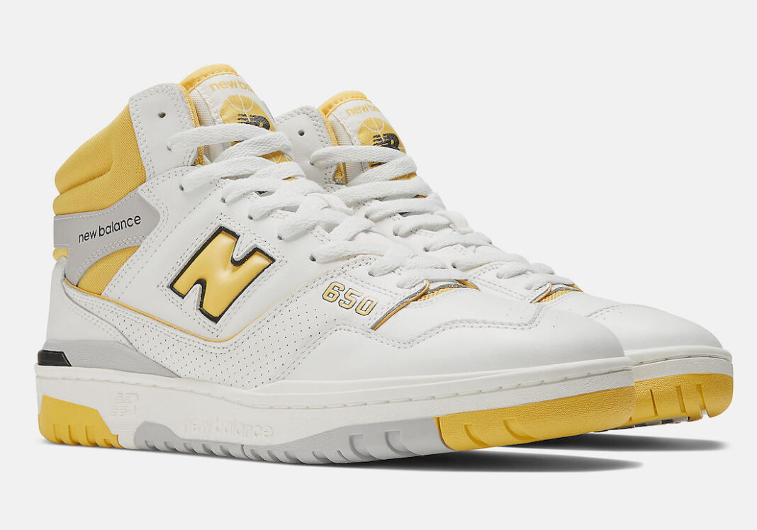 New Balance 650 Honeycomb (White/Yellow) BB650RCG | SBD
