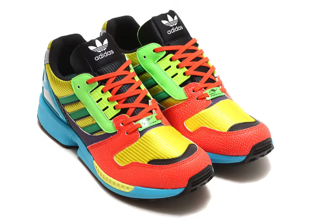 atmos x adidas ZX 8000 Mash Up ID9448 Release Date | SBD
