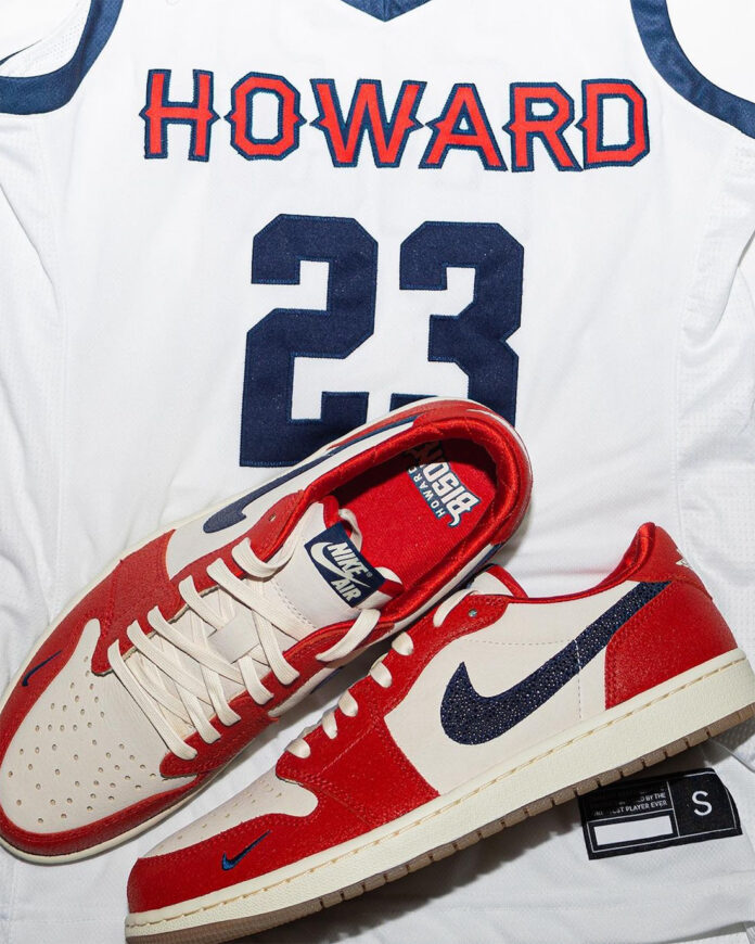Air Jordan 1 Low OG Howard University 2024 HQ2993-100