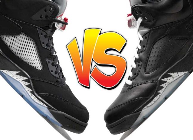 Air Jordan 5 Black Metallic vs Air Jordan 5 Premio Bin 23 | SBD