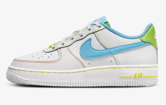 Nike Air Force 1 Low GS White Multi FJ4614-100 Release Date | SBD
