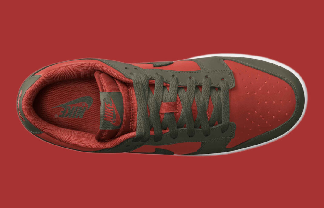 Nike Dunk Low Mystic Red Cargo Khaki DV0833-600 | SBD