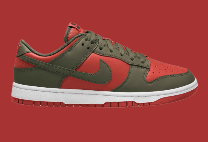 Nike Dunk Low Mystic Red Cargo Khaki DV0833-600 | SBD