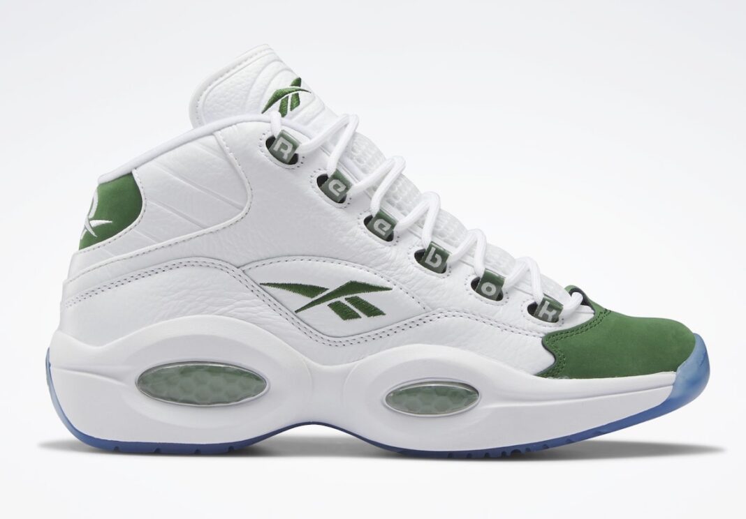 Reebok Question Mid Green Toe ID6690