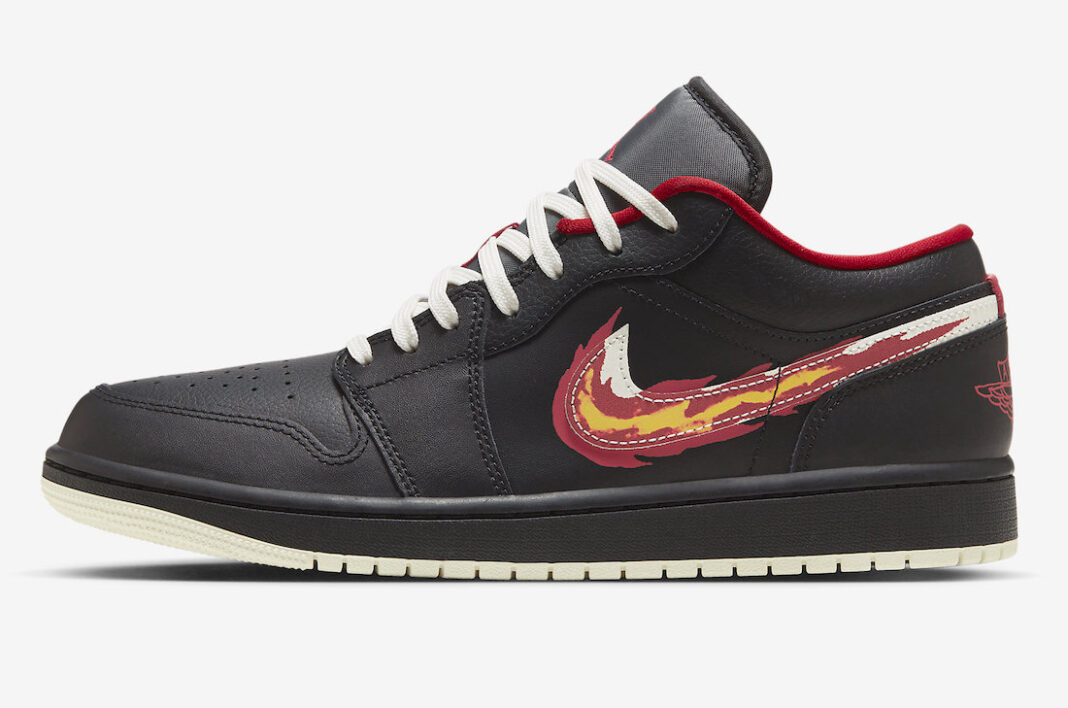 Air Jordan 1 Low Born To Fly (Black) FJ7073-010 | SBD