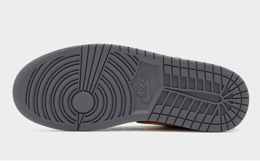 Air Jordan 1 Low Light Graphite Vivid Orange FN7308-008 | SBD