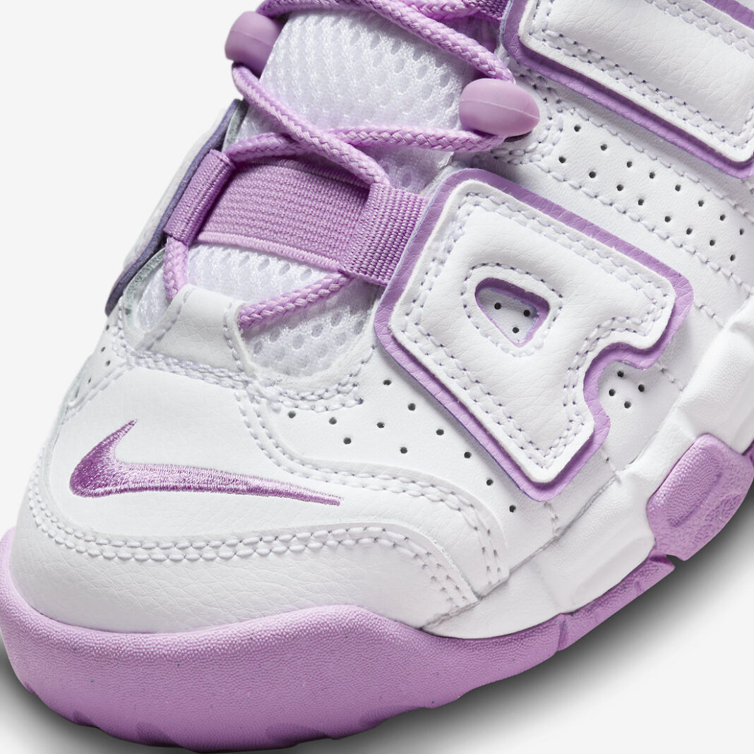 Nike Air More Uptempo GS White Lilac FN6976-100 | SBD