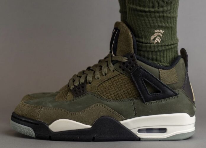 Air Jordan 4 Craft Medium Olive FB9927-200 | SBD