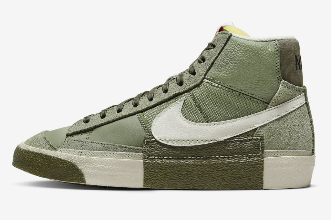 Nike Blazer Mid Pro Club Olive DQ7673-301 | SBD