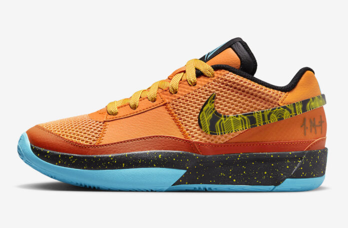 Nike Ja 1 GS Bright Mandarin FB8977-800 | SBD