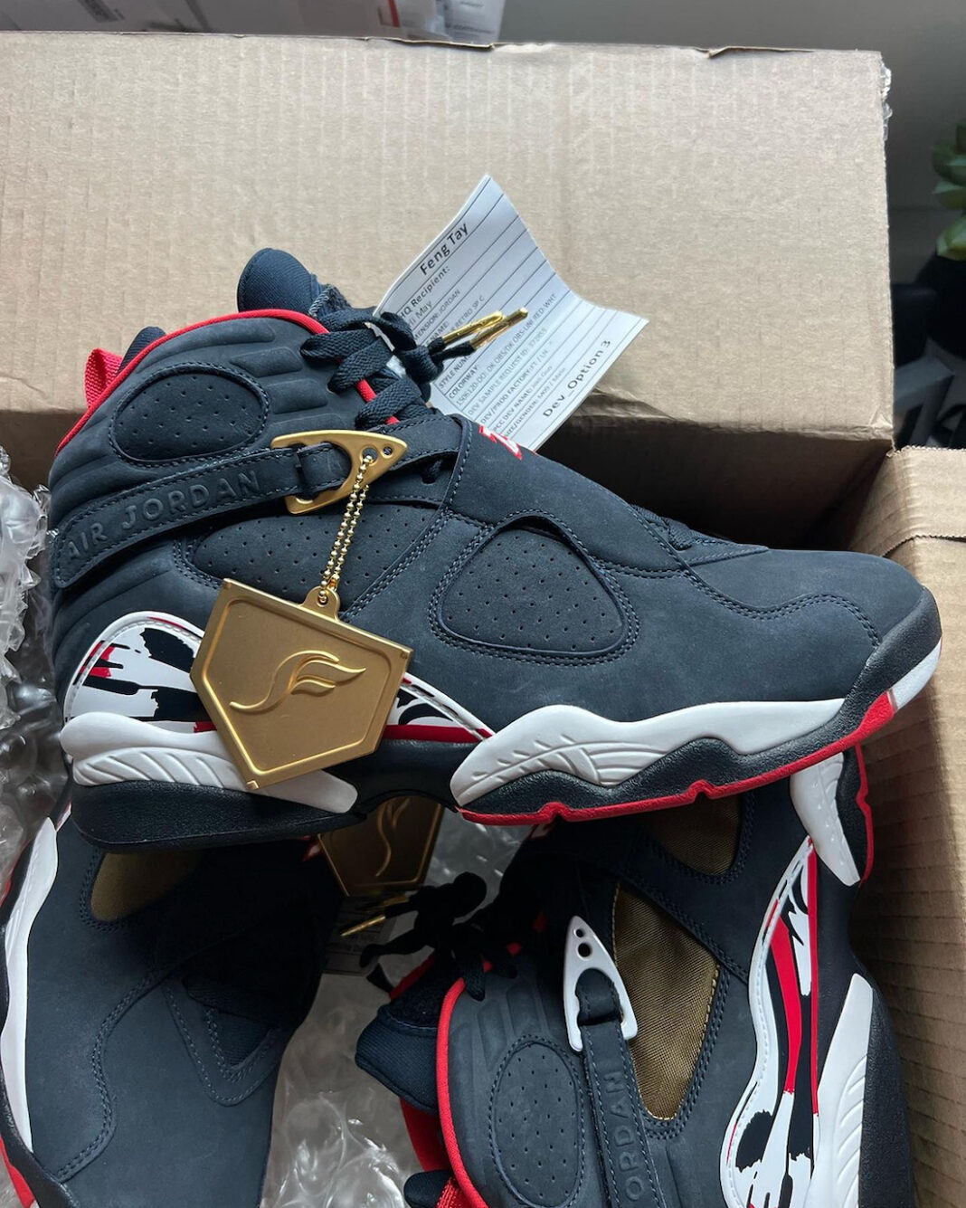 SoleFly x Air Jordan 8 Diamond Turf Sample | SBD