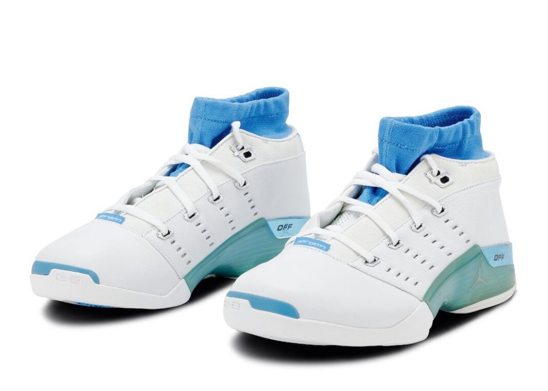 Air Jordan 17 Low UNC University Blue 2024 FJ0395-101