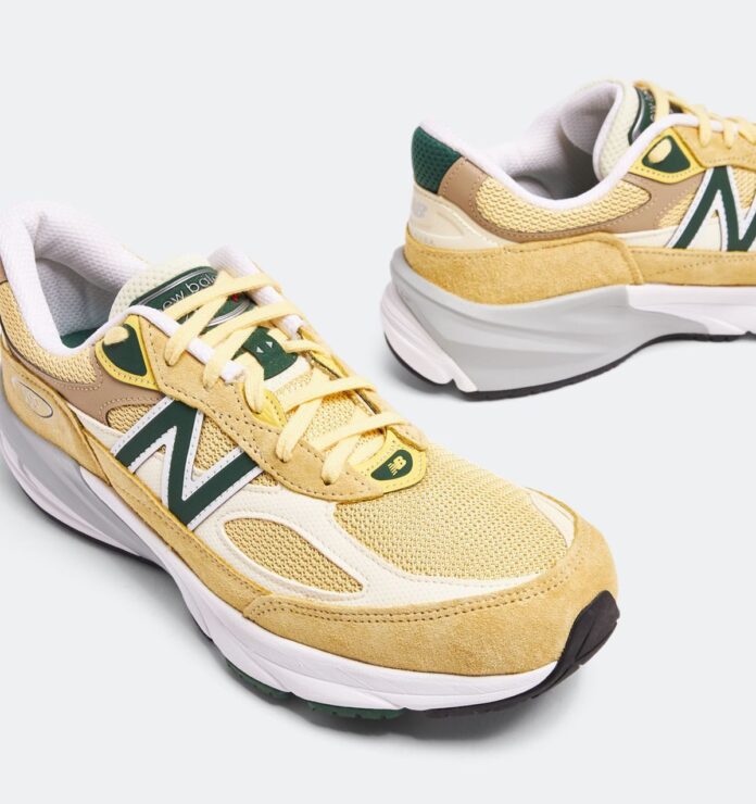 New Balance 990v6 Made in USA Pale Yellow U990TE6