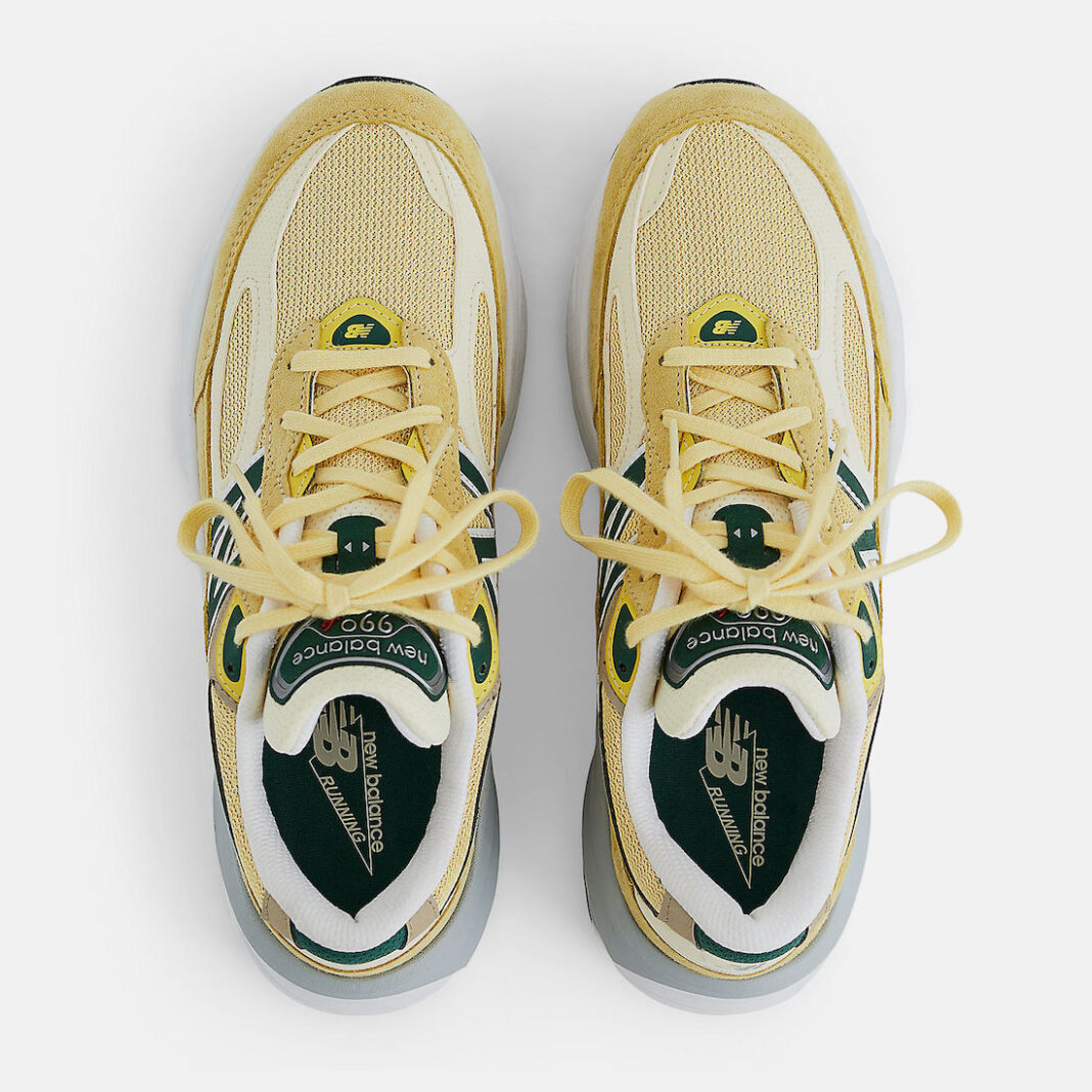 New Balance 990v6 Made in USA Pale Yellow U990TE6