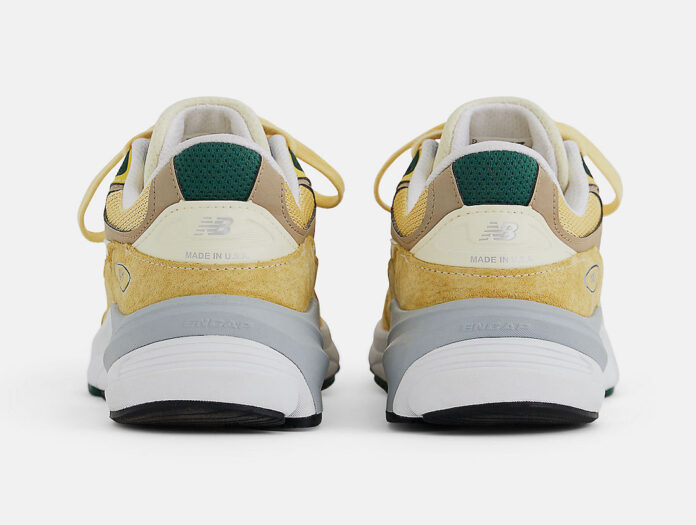 New Balance 990v6 Made in USA Pale Yellow U990TE6