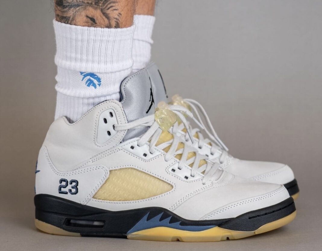 A Ma Maniere x Air Jordan 5 Dawn Photon Dust FZ5758-004