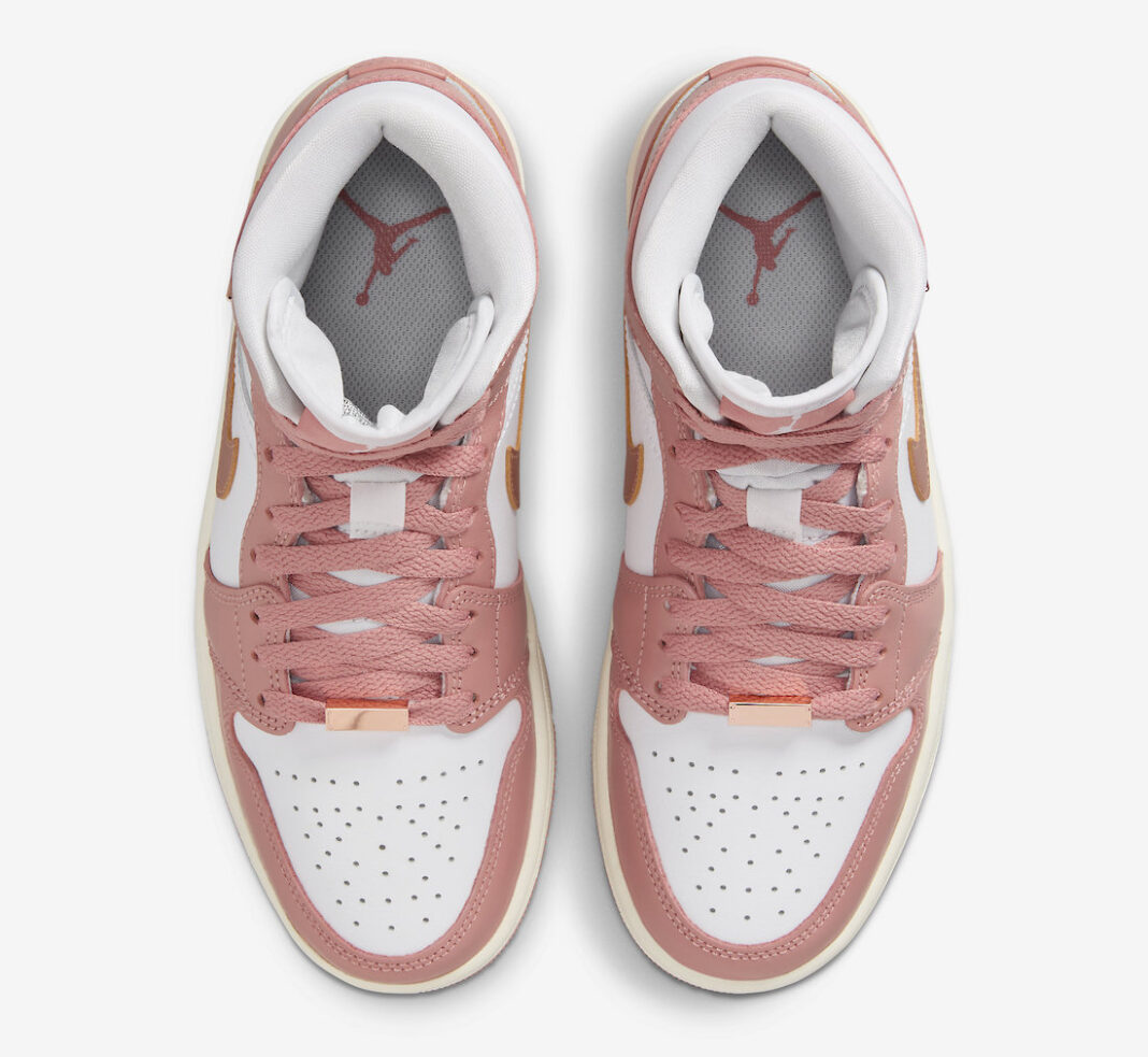 Air Jordan 1 Mid SE Red Stardust FB9892-670