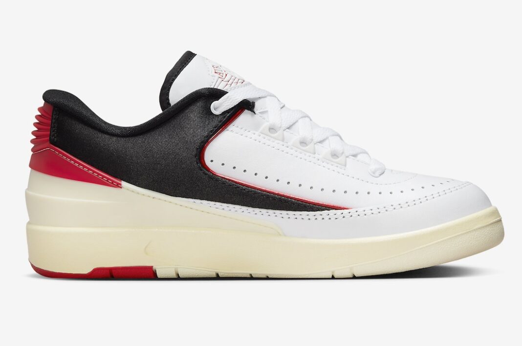 Air Jordan 2 Low Black Satin FD4849-106