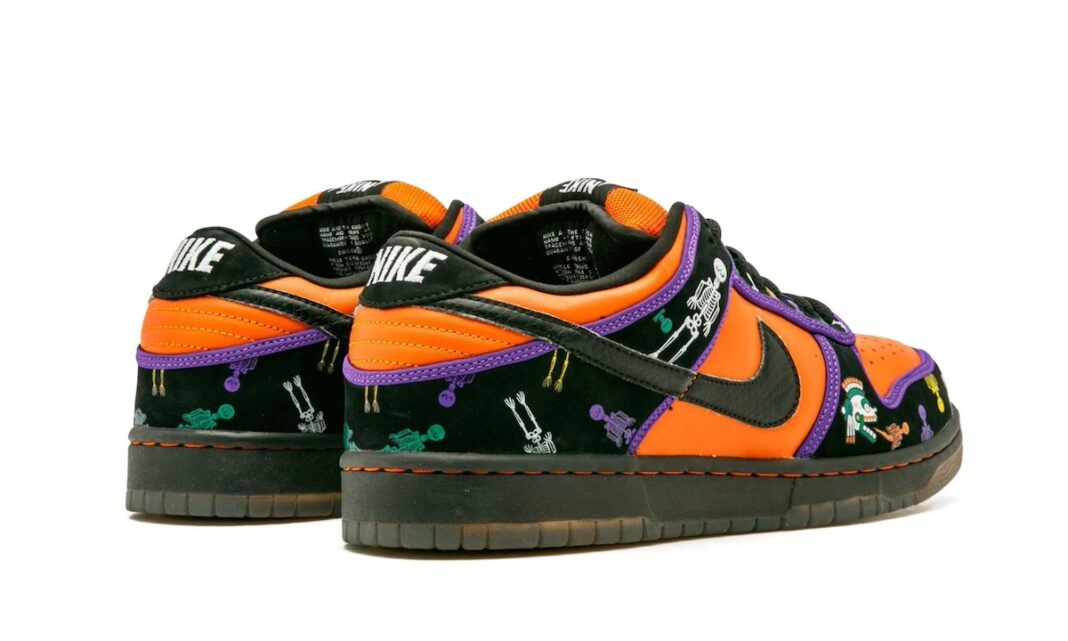 Nike SB Dunk Low Day of the Dead vs Neckface Comparison