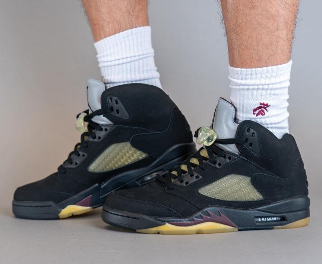 A Ma Maniere x Air Jordan 5 Dusk Black FD1330-001
