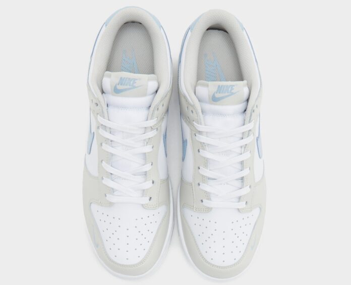 Nike Dunk Low Light Bone Armory Blue HF0023-100