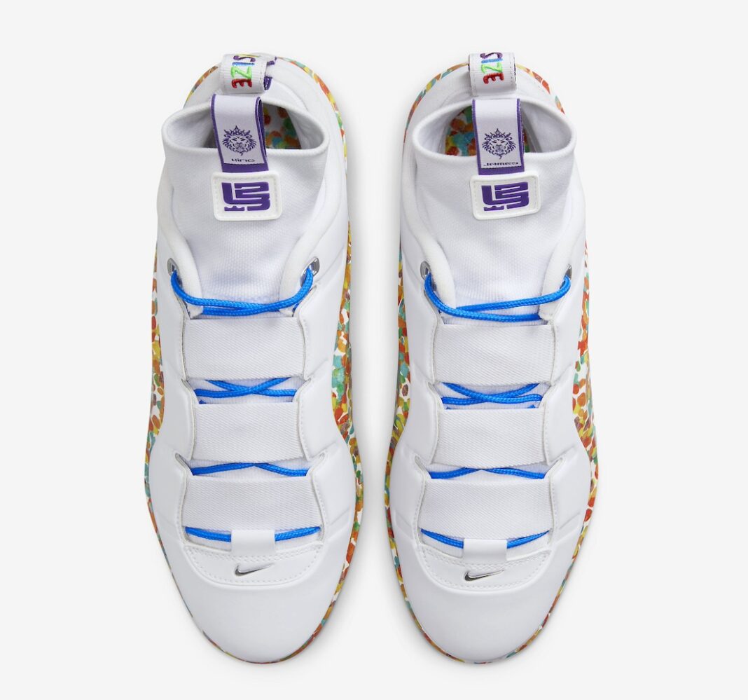 Nike LeBron 4 Menace 3 Fruity Pebbles Cleats FV8044-100