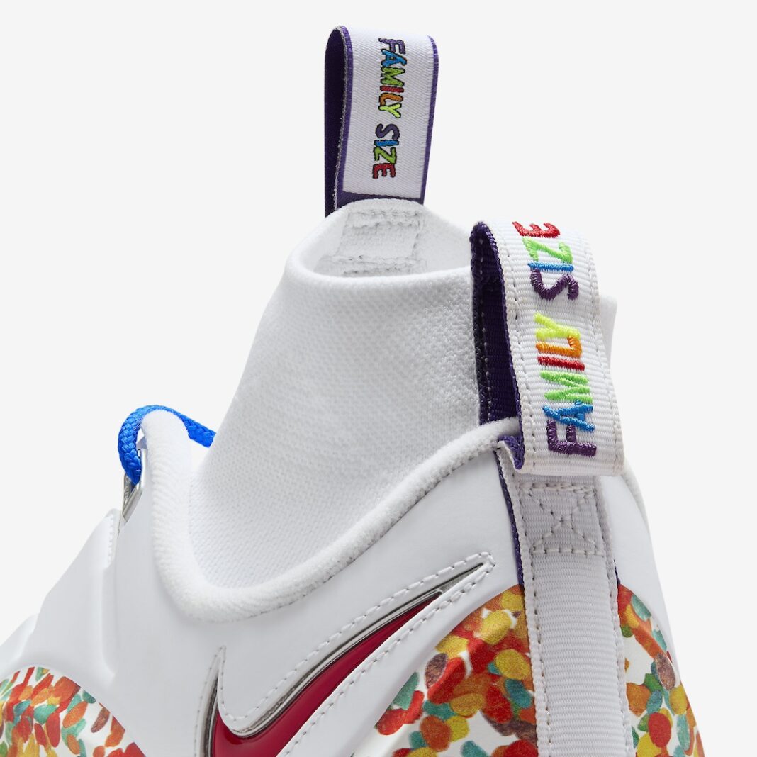 Nike LeBron 4 Menace 3 Fruity Pebbles Cleats FV8044-100